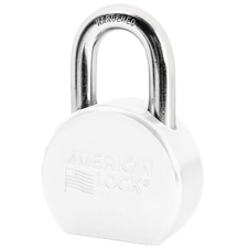 American Lock A700 Solid Steel (Chrome Plated) Padlock 2-1/2in (64mm ...