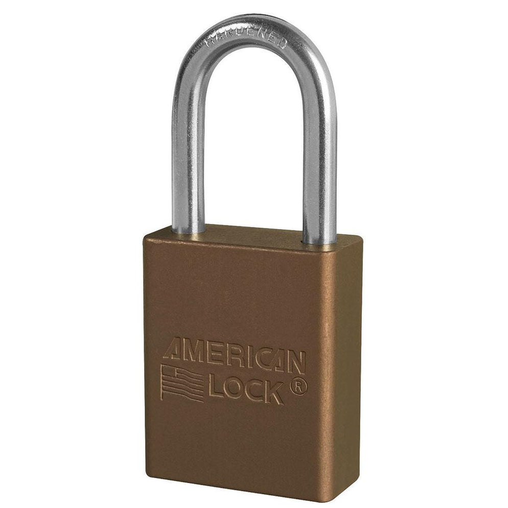 American Lock A1106PC Powder Coated Aluminum Padlock (Keyed Different) — AmericanLocks.com