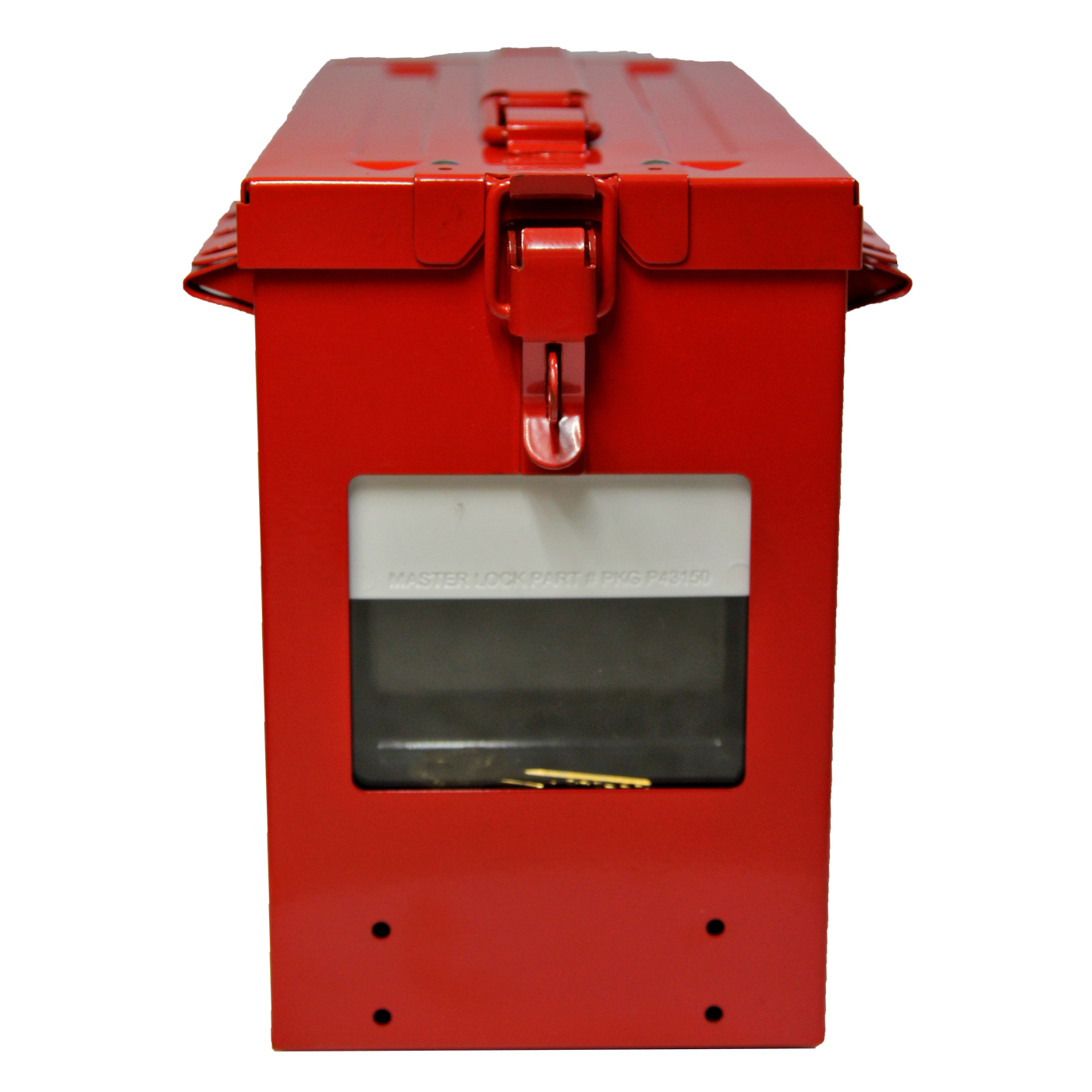 Master Lock S602 Large Group Lockout Box with Key Window & Rewritable ...