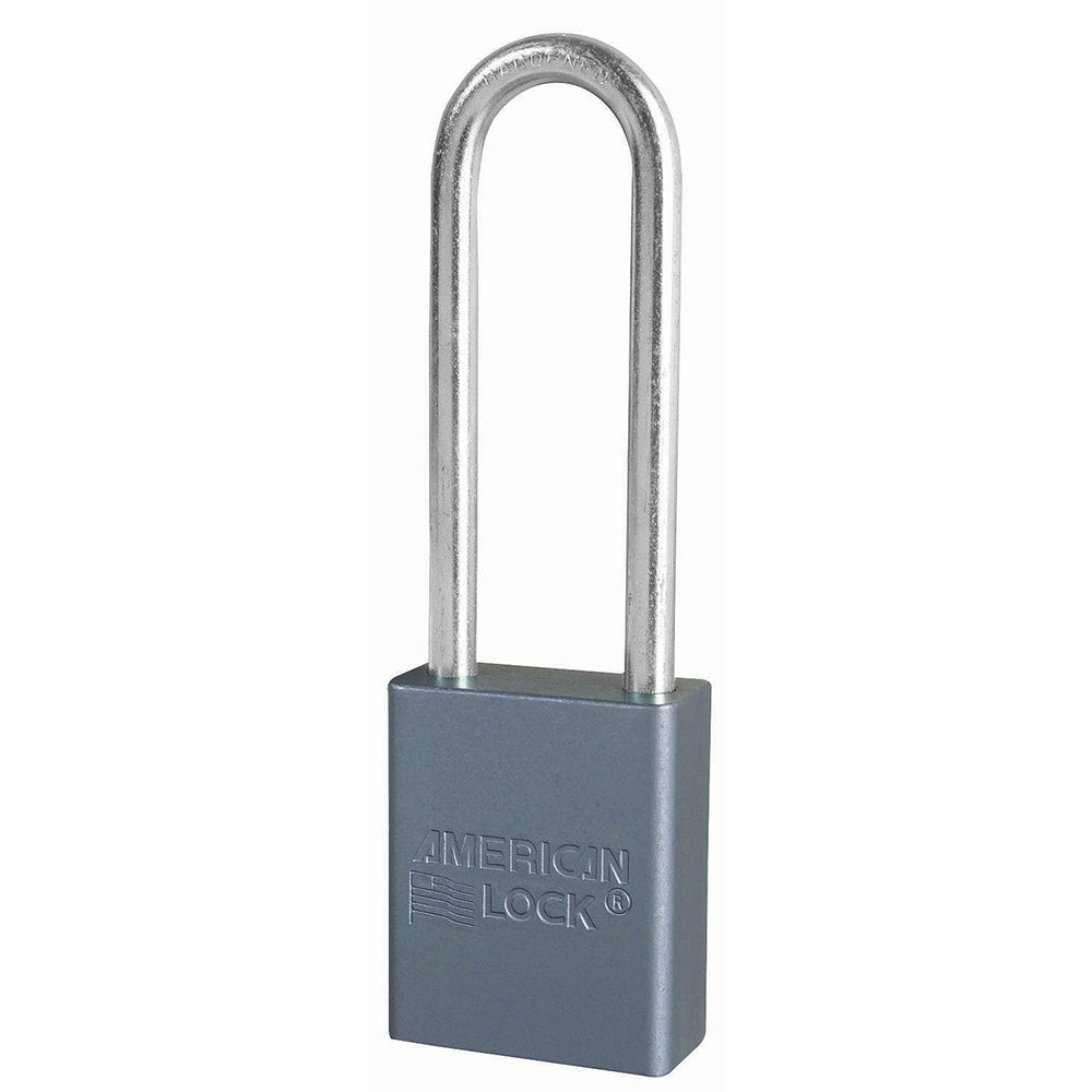 American Lock A32 Solid Aluminum Padlock 1-1/2in (38mm) wide 3in tall ...